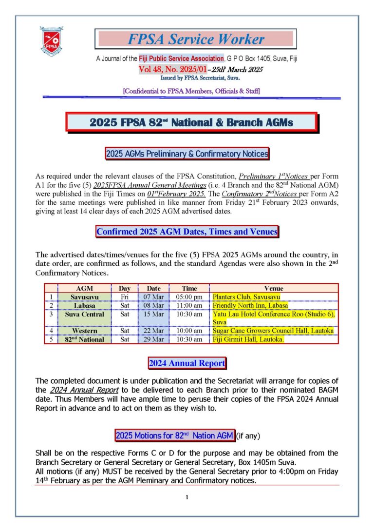 Fiji Public Service Association